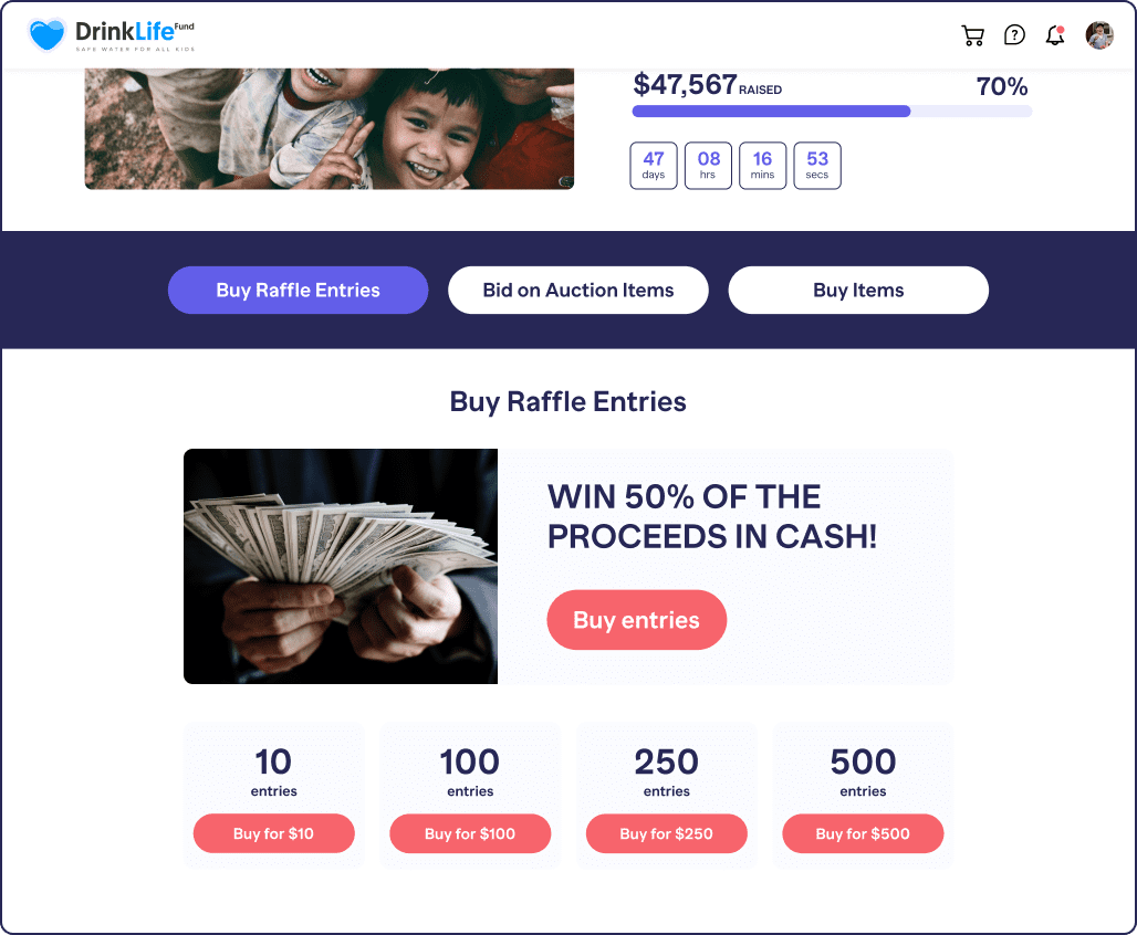 How to Run a Virtual 50/50 Raffle: The Definitive Guide - RallyUp