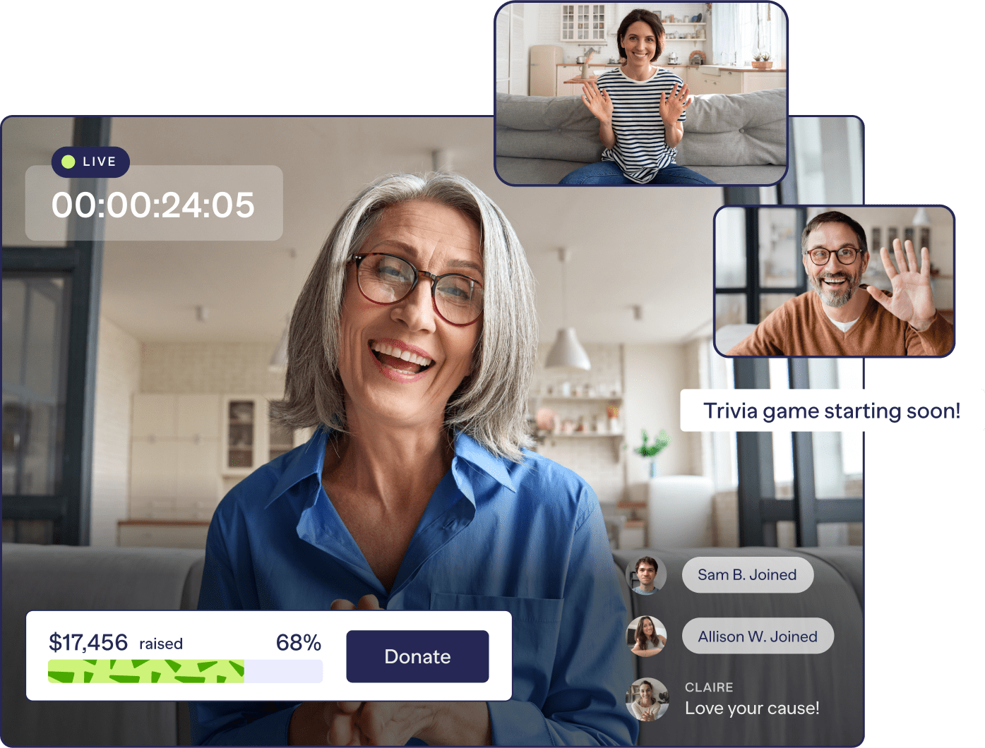 Leading Livestreaming Platform for Fundraising - RallyUp