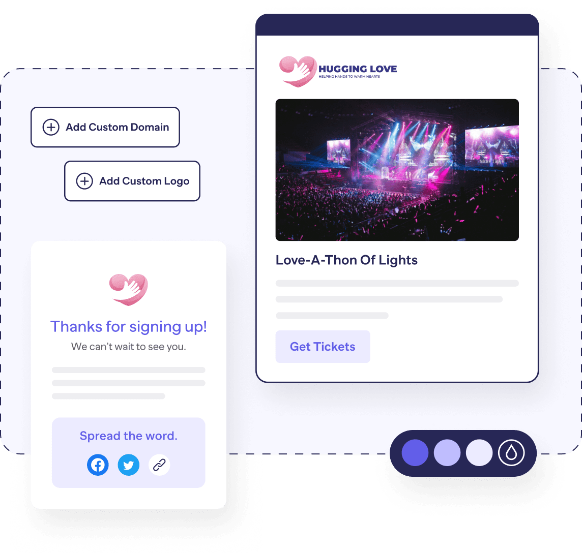 Custom branding: White label fundraising for your cause | RallyUp