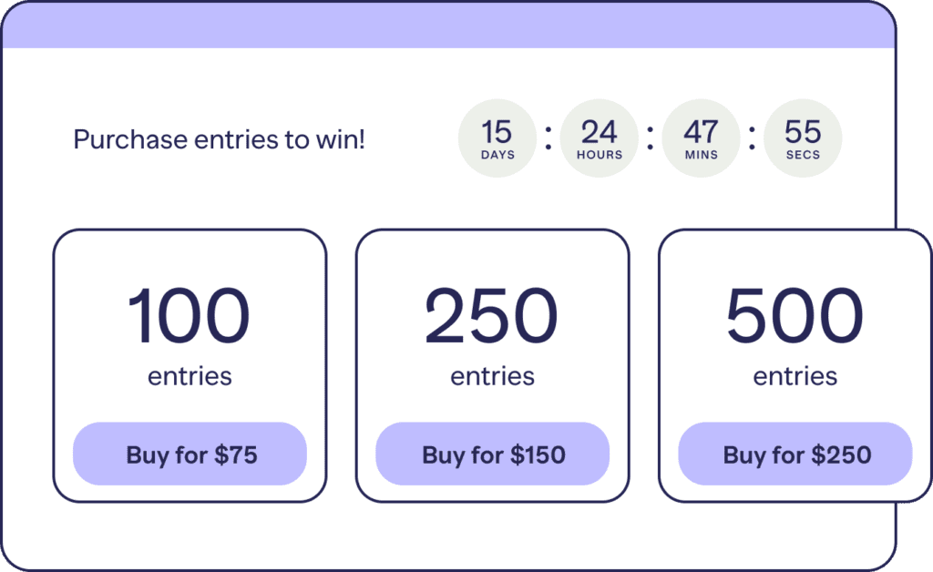 Online Raffle: Run your own online fundraising raffle today