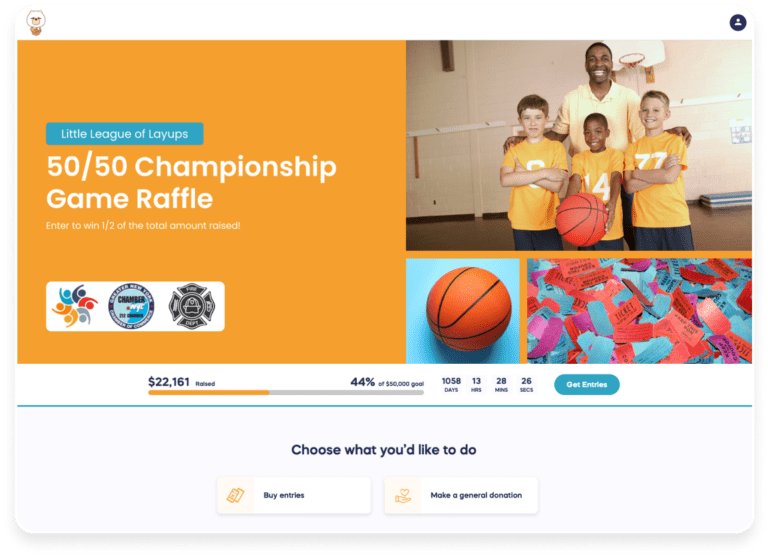 50/50 Raffles - RallyUp