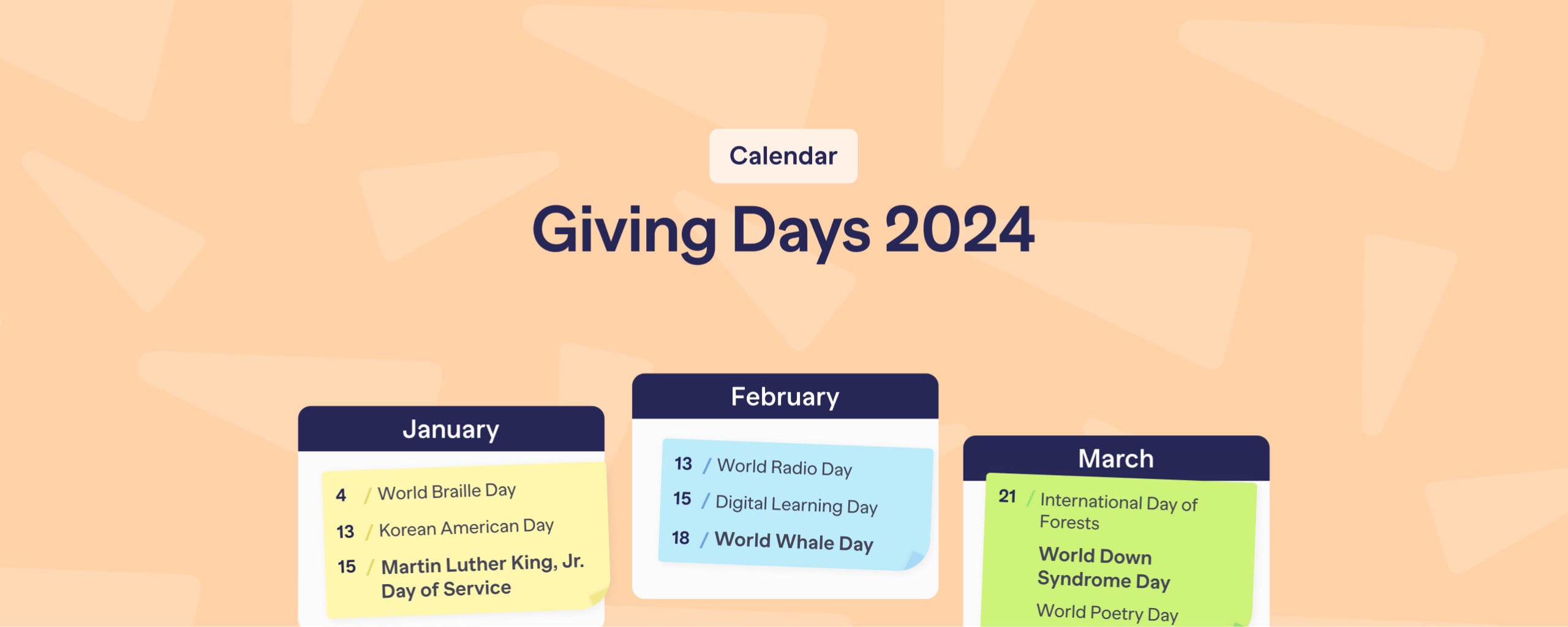 RallyUp's 2024 Giving Day Calendar - RallyUp