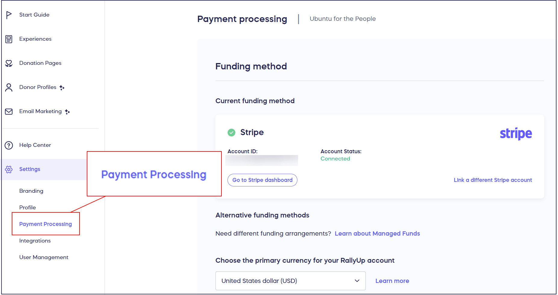 Understand Accepted Payment Methods for Donors | RallyUp Guide - RallyUp